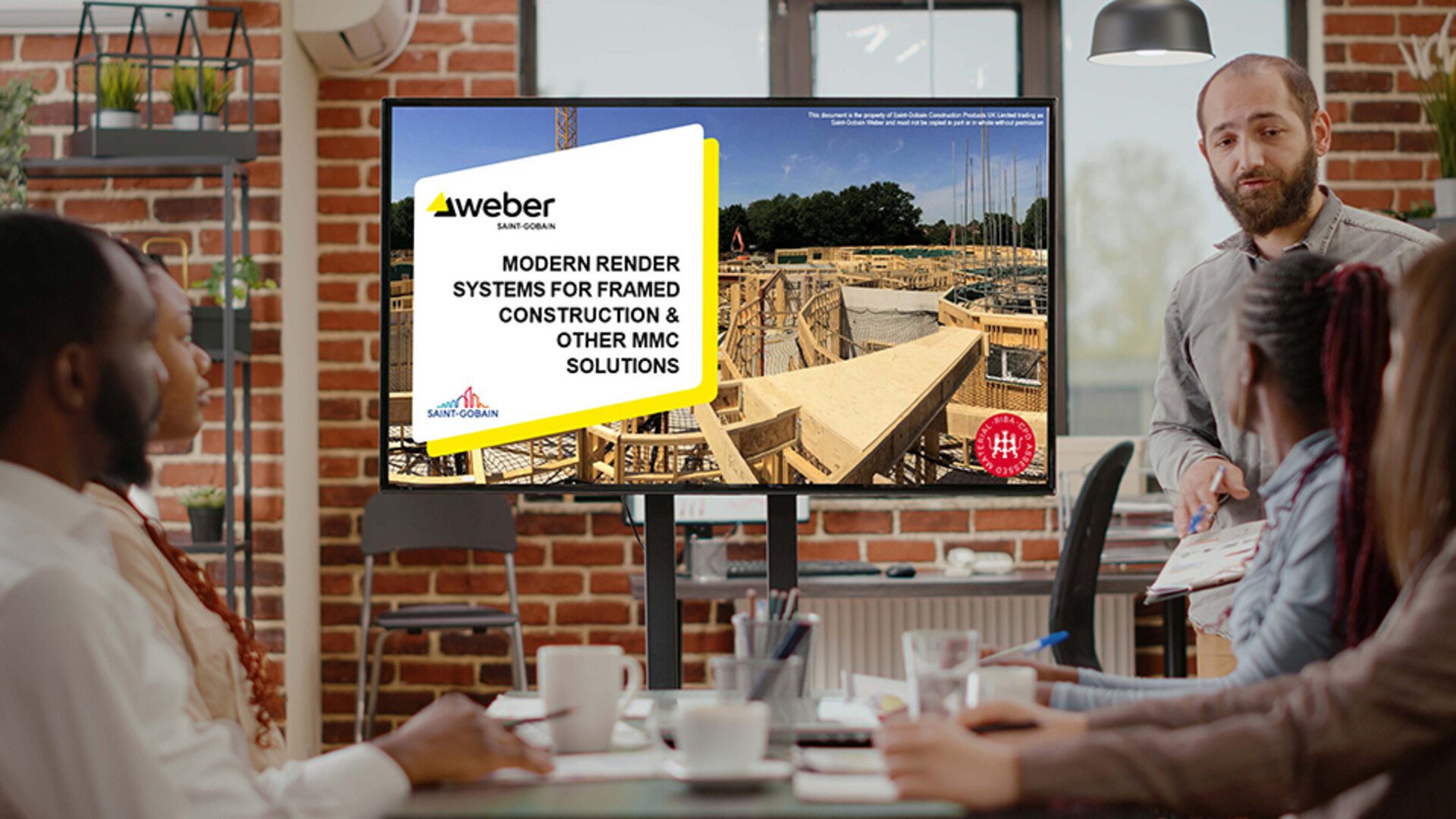 New RIBA-approved CPD for specifying render for MMC solutions | Weber UK